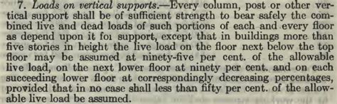 Live Load Reduction History Eng Tips