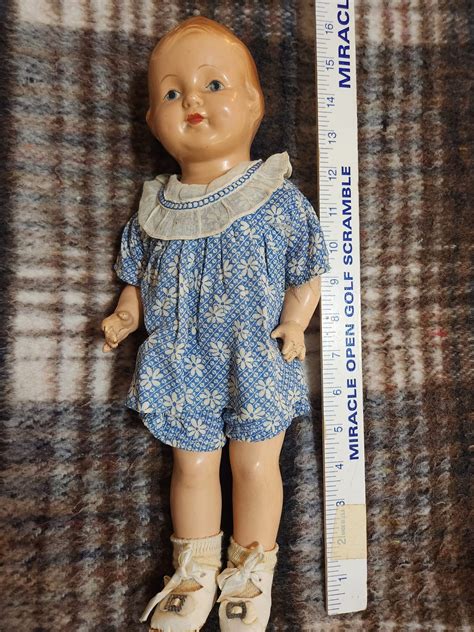 Effanbee Original Patsy Composition Doll With Cloth Body Circa 1925 Etsy