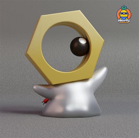 🐉 Pokemon Meltan And Melmetal・ Stl File For 3d Printing・cults
