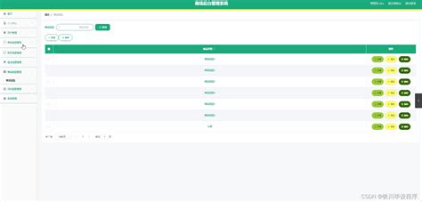 Java商场后台管理系统开题源码java商家后台管理系统 Csdn博客
