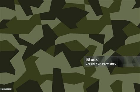기하학적 패턴이 있는 위장 완벽 한 텍스처 군사 스타일에서 추상적 인 유행 벽지 녹색 카키색 색상 배경입니다 군복에 대한 스톡 벡터 아트 및 기타 이미지 Istock