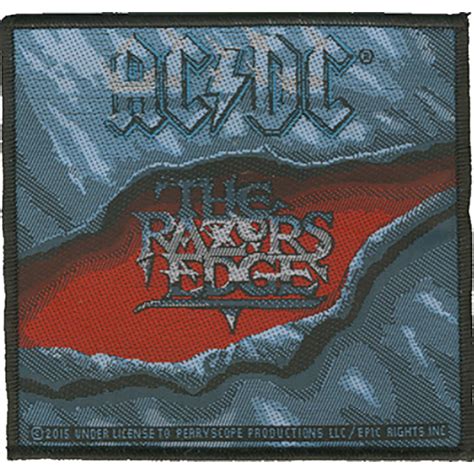 Acdc Woven Patch Itskomsikomsa