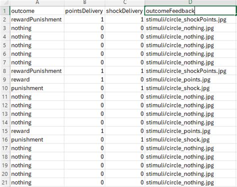Issues With Conditional Branching For Approach Avoidance Task Builder Psychopy