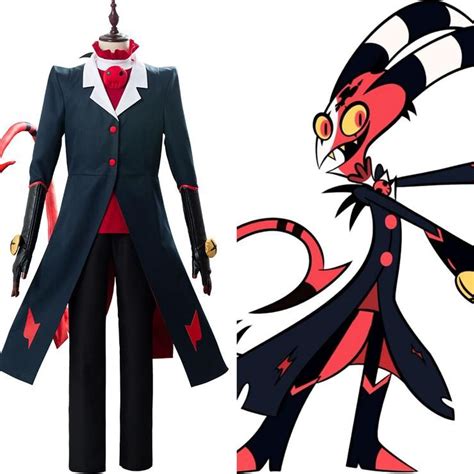 Blitzo Hazbin Hotel Helluva Boss Cosplay Costume Trendsincosplay