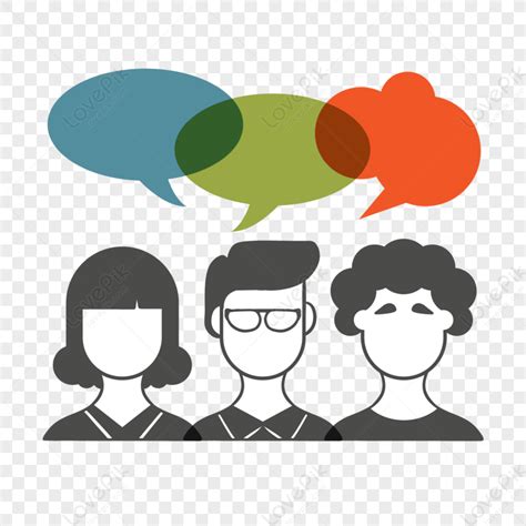 만화 캐릭터 일러스트 대화 상자 그림 말풍선아이디어직장 Png 일러스트 무료 다운로드 Lovepik