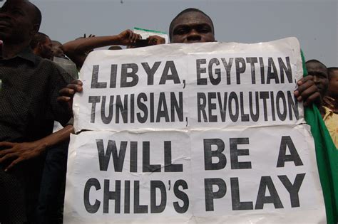 Tonero Photo Agency Fuel Subsidy Protest Nigerians Tackle Jonathan