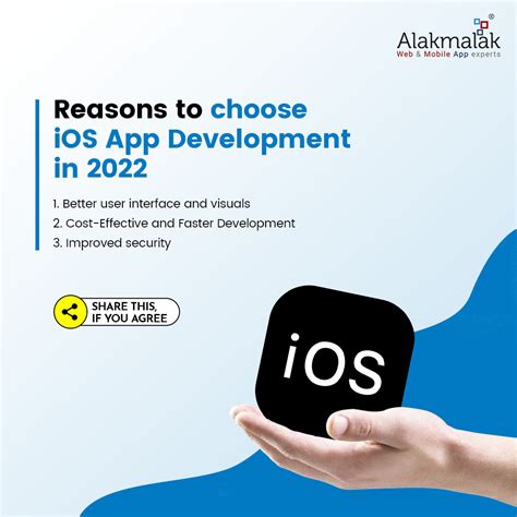 the reasons to choose ios app alakmalak technologies