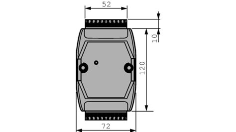 ICP I 7017 CR ICP DAS 8 Channel Analog Input Module 8 Channels RS485 30V Distrelec Norway