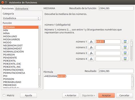Libreoffice Calc Funciones Aplicaciones De Libre Uso
