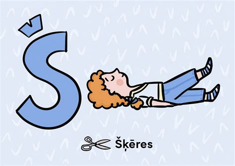 Š šķēres Kustību Burti Vecākiem Un Bērniem Raksts