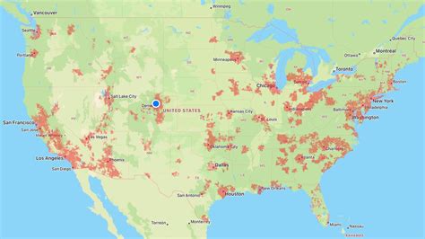 Safe Link Cell Phone Coverage Map