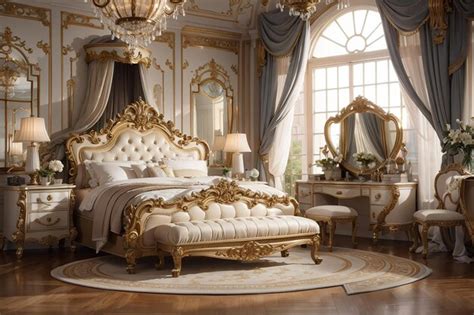 Premium Ai Image Victorian Bedroom Decor Classic Elegance Revisited