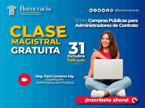 Clase Magistral Burocracia Estudios