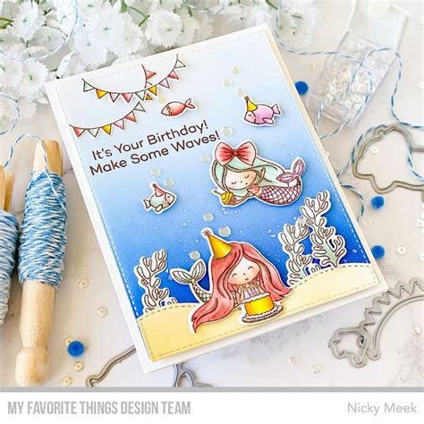 Nicky Noo Cards It S Your Birthday Mft Stamps Favorite