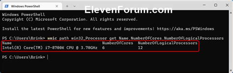 Find Cpu Or Processor Specs In Windows 11 Windows 11 Forum