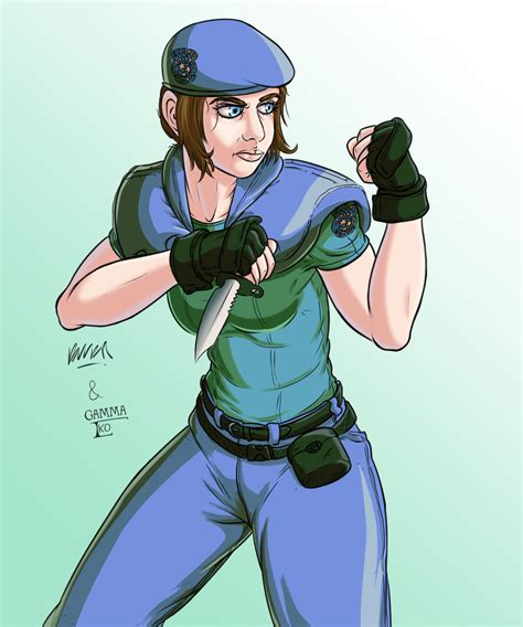 Jill Re1 Mvc Gamma Collab By Erickermr On Deviantart