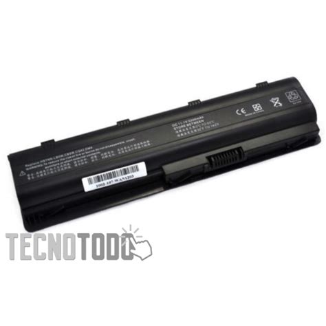 BATERIA HP CQ42 G42 CQ43 MU06 6 CELDAS NEGRO ALTERNATIVA Tecno Todo