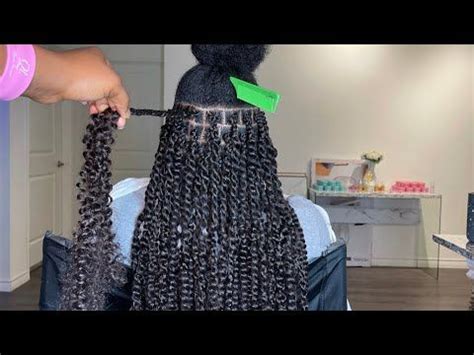 PASSION TWIST TUTORIAL NO RUBBER BAND PASSION TWIST ON 4C NATURAL