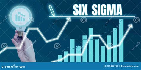 Sign Displaying Six Sigma Business Showcase Management Techniques To
