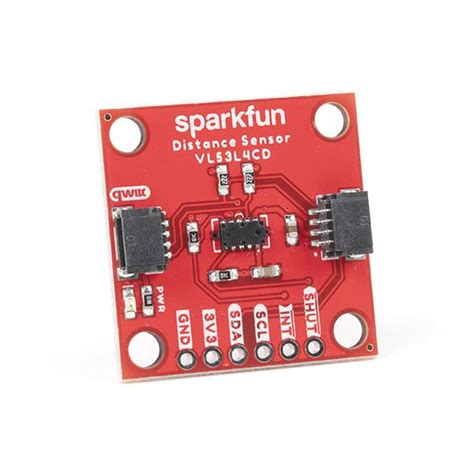 Sensor De Distância Sparkfun 1 3 Metros Vl53l4cd Qwiic Opencircuit
