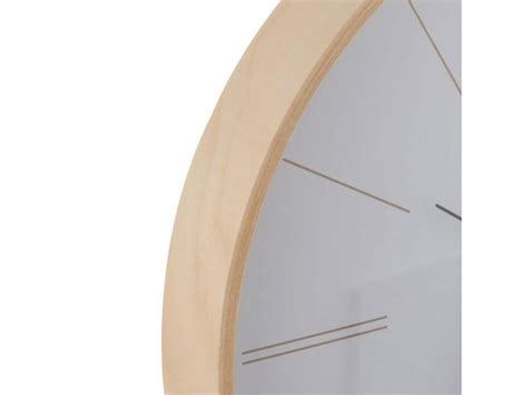 Horloge Murale En Bois Chris Cm Naturel