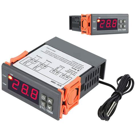 Stc 1000 Controlador De Temperatura Digital 10a Pantalla Led