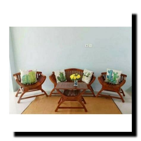Jual JUAL KURSI TERAS KURSI YUYU JATI JEPARA Shopee Indonesia