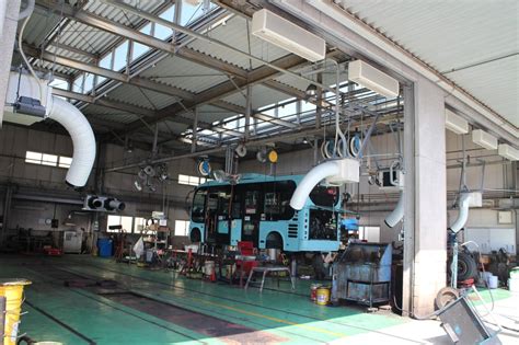 施工実績更新ー朝日カーメンテナンス株式会社様 大宮三進工場 暑熱対策工事空調設備 株式会社光電社