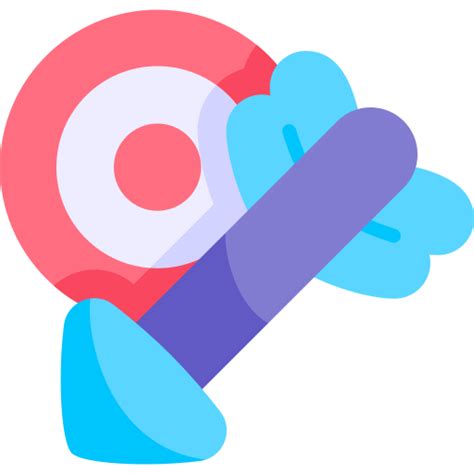 Objective Kawaii Flat Icon