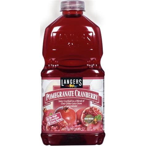Langers Gmo Free Gluten Free Cranberry Pomegranate Juice Cocktail 64