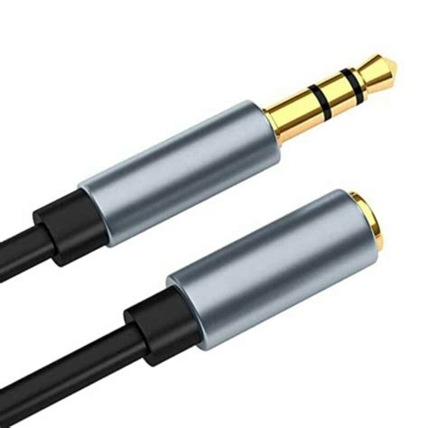 Audio Cable Mm Male To Female Aux Extension Cable Meters