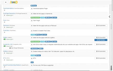 Disable All Sections On The Main Page Such As Trending Date Added