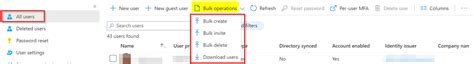 Any Way To Restore Multiple Deleted Users From Azure Portal At Once Stack Overflow