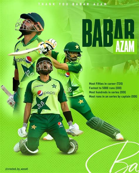 Babar Azam Poster Poster Pep Captain