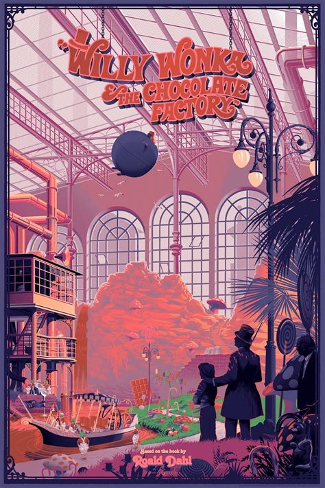 Inside The Rock Poster Frame Blog Laurent Durieux Willy Wonka And The
