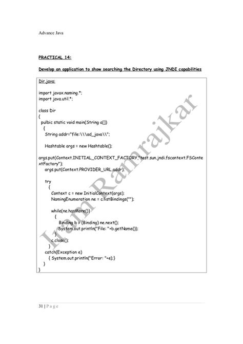 Tybsc It Sem5 Advanced Javapracticalsolndownloadable Pdf