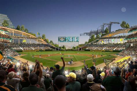 Athletics Ballpark Pictures Information And More Of The Future