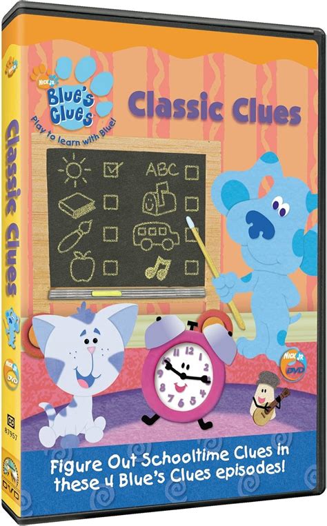 Jp Blues Clues Classic Clues Dvd