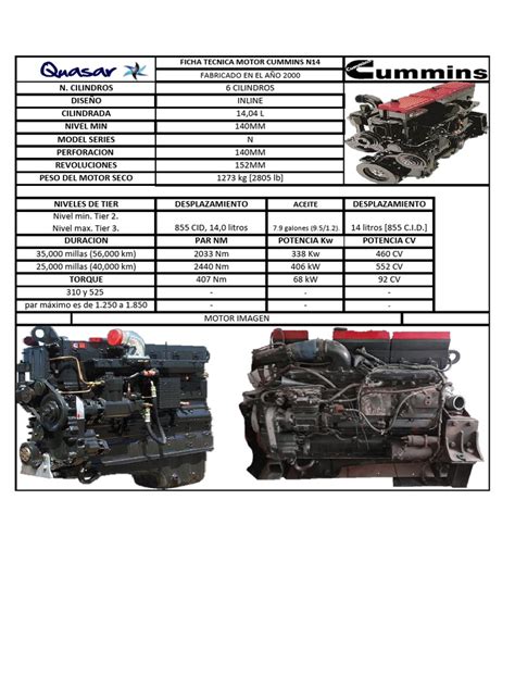Motor N14 Cummins Pdf