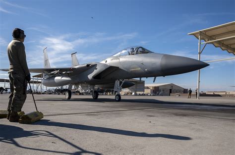 Usaf Encerra F 15c Eagle Weapons School Em Nellis Afb Força Aérea