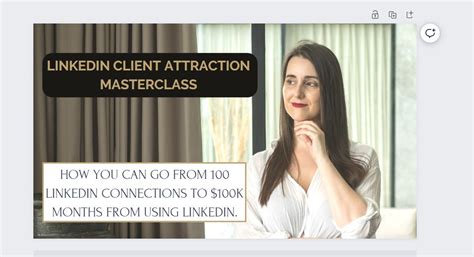 Linkedin Client Attraction Masterclass