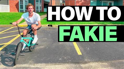 How To Fakie BMX Learn TODAY Easiset Method YouTube
