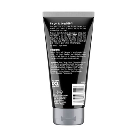 Got2b Ultra Glued Invincible Styling Hair Gel 6 Oz