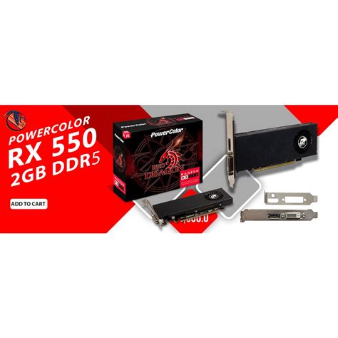 Rx 550 2gb 64bit And 4gb 128bit Ddr5 Shopee Philippines