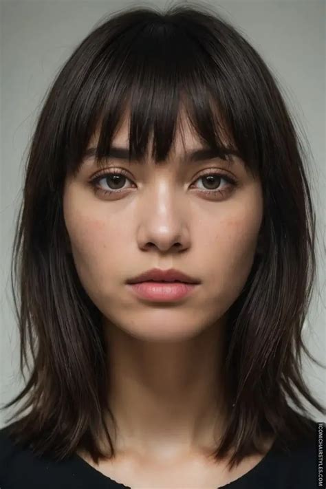 Gorgeous Layered Hair With Bangs