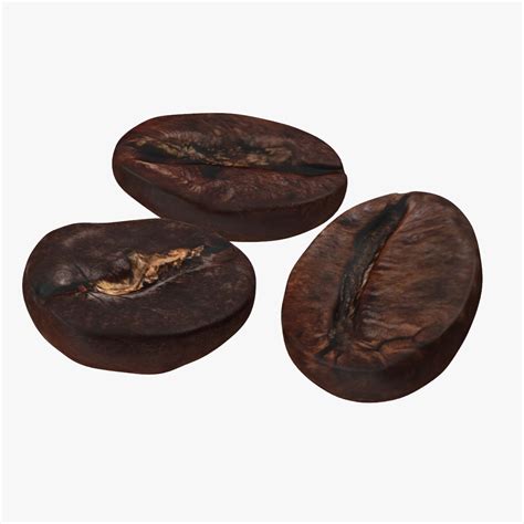 Coffee Beans 3d Model 19 Max 3ds Fbx Obj Free3d