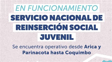 Comienza La Implementación Del Servicio De Reinserción Juvenil Gobcl