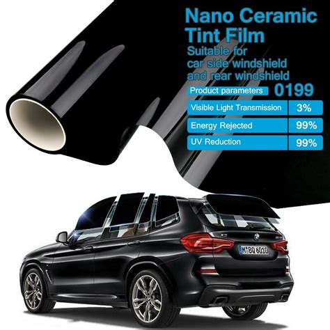 VLT 3 Many Size Nano Ceramic Solar Tint Film Car Grandado