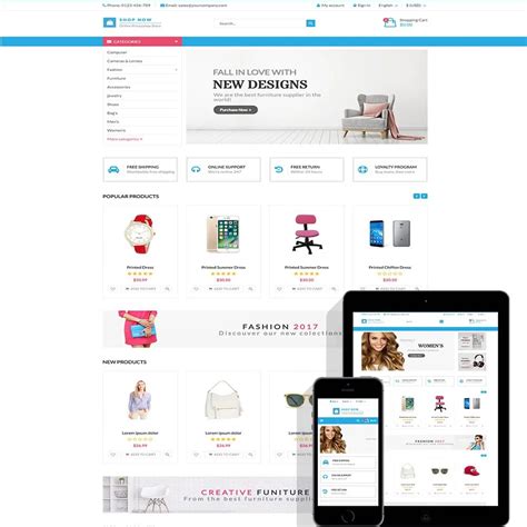 Free Prestashop Themes And Templates For Prestashop 8 17 And 16 Free For Download Best Free