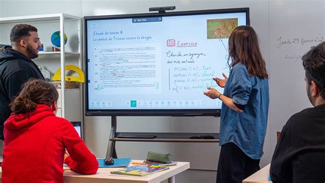 Ecran Interactif Tactile SuperGlass S Entreprise Ecole
